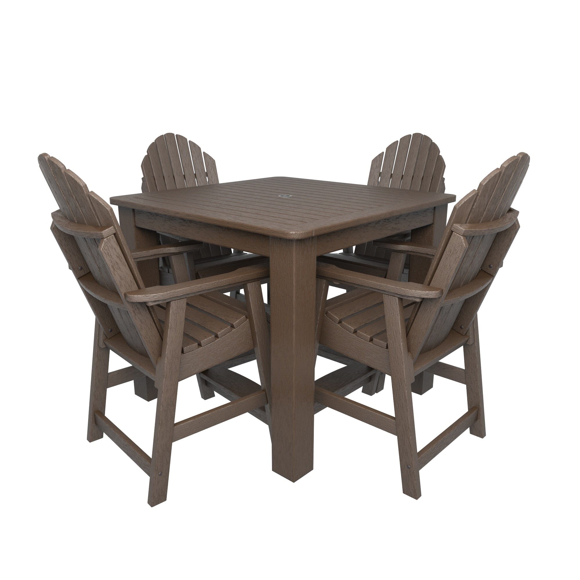 Hamilton 5pc Square Counter Height Dining Set – Highwood USA