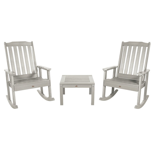 2 Lehigh Rocking Chairs & Side Table – Highwood USA
